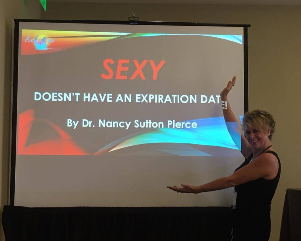 Nancy teaching – Dr. Nancy Sutton Pierce